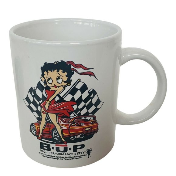 Betty Boop | Dining | Betty Boop Mug Cup Drinking Glass Figurine Pudgy ...